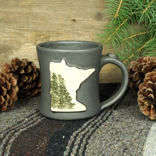 MN Mug White W/ Heart on Twin Cities - Etsy