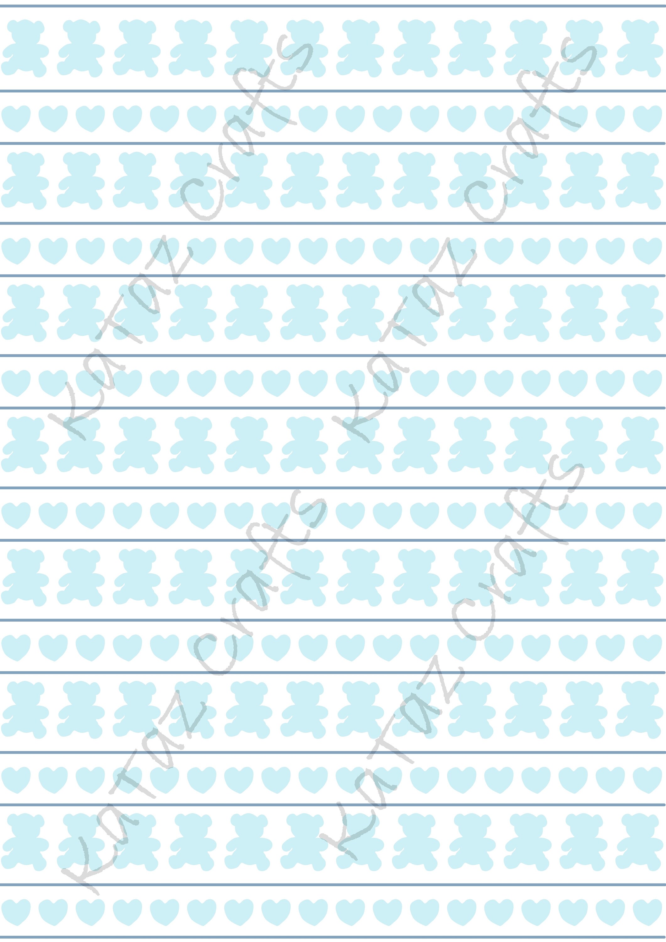 Baby Boy Printable Design Papers Digital Download New Baby - Etsy