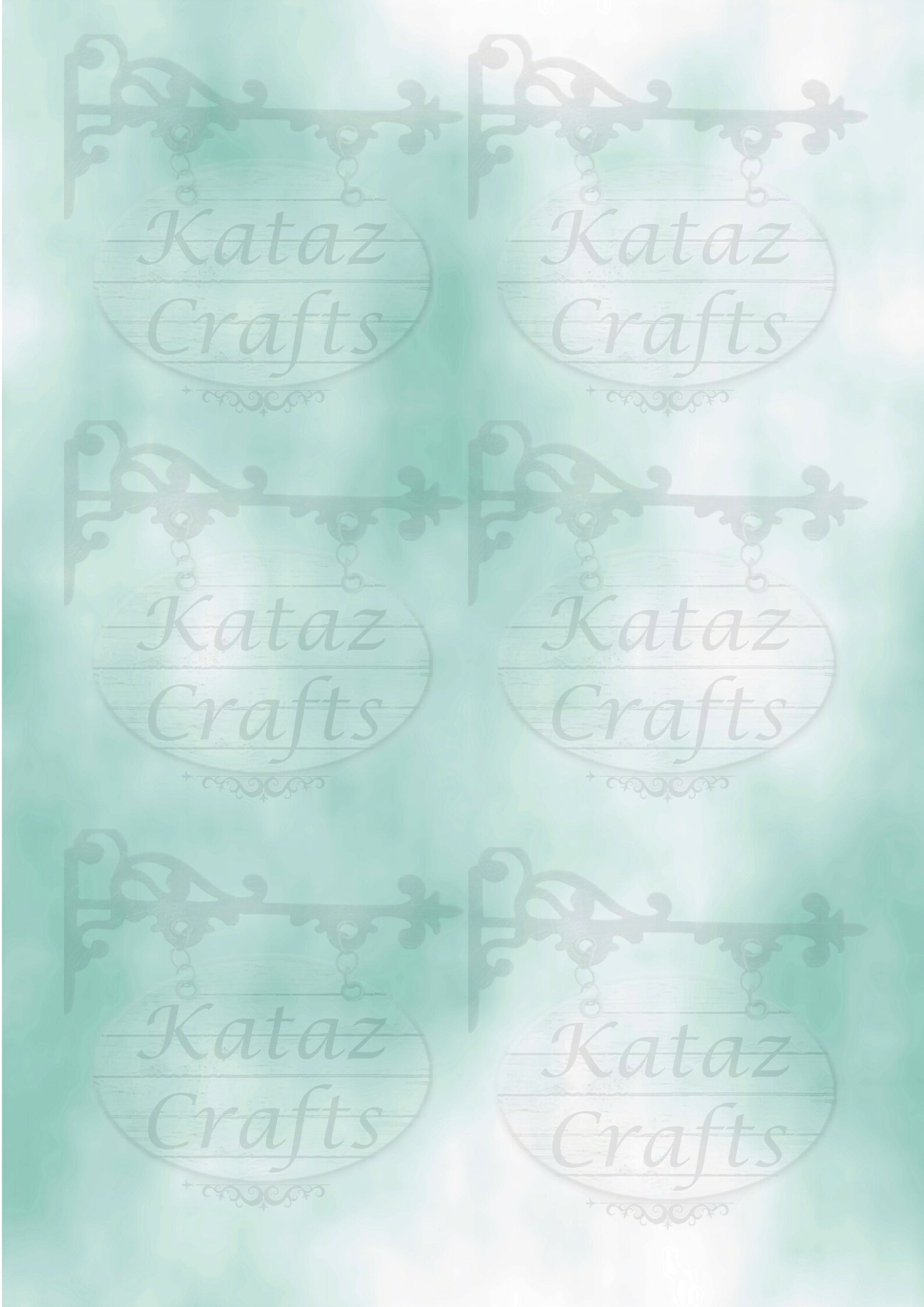 Colour Wash Digital Paper, A4, 6 High Quality Images, Instant Download ...