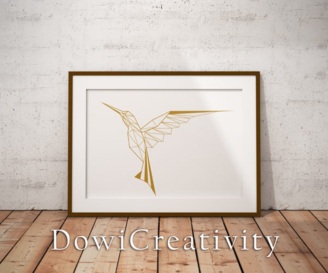 Hummingbird Dxf Ai Svg Eps Cdr File- Digital Download - SVG Cut Files ...