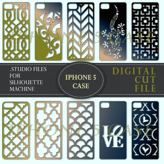 Items similar to Iphone 5 digital cutting file - for vinyl cutting ...