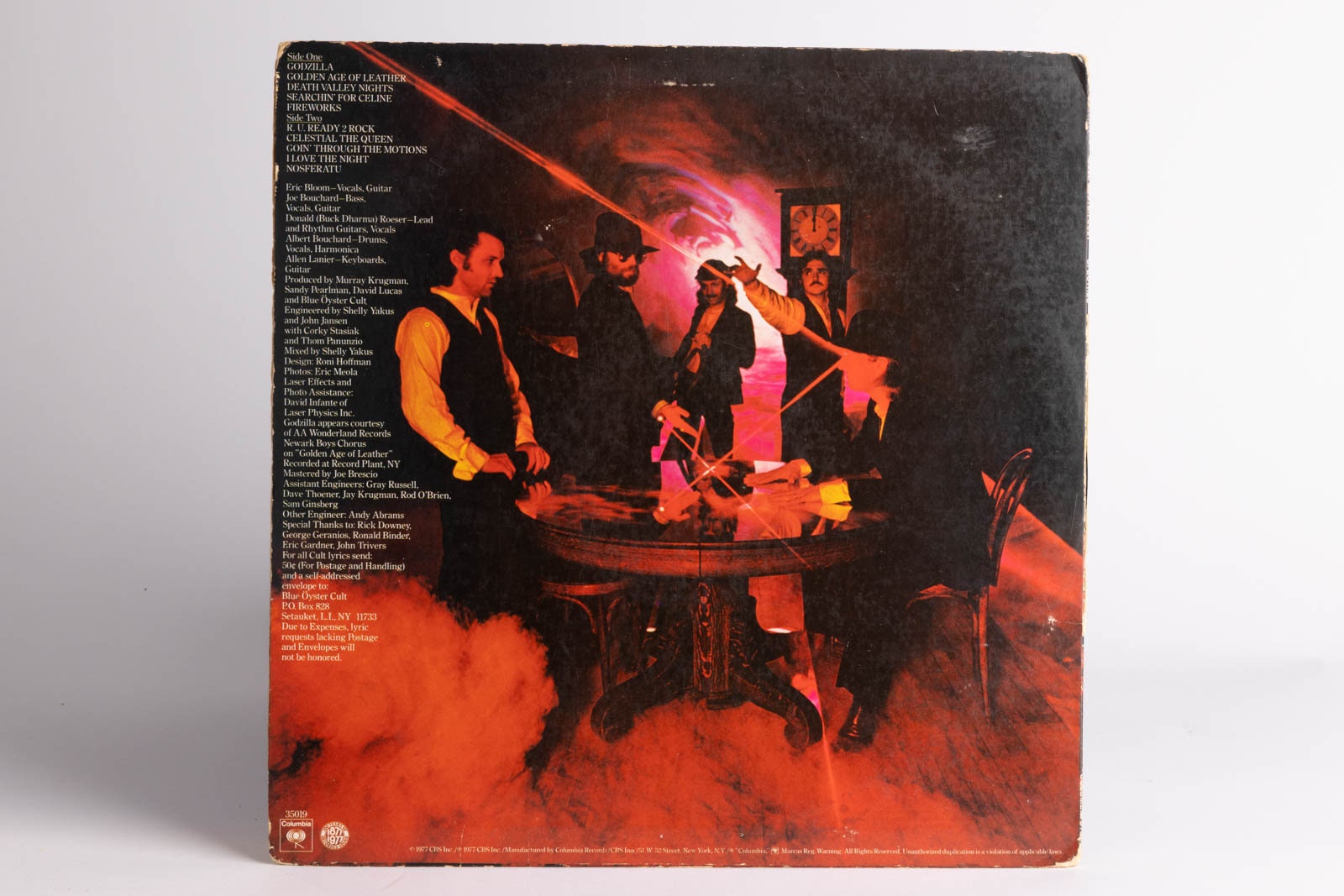 Blue Oyster Cult AL-35019 1977 Record Vinyl - Etsy