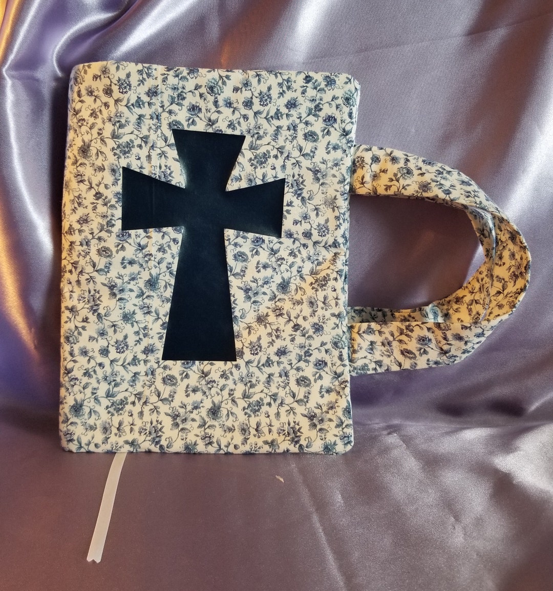 Fabric Bible & Book Cover - Personalized - Custom Order, Bible Cover ...