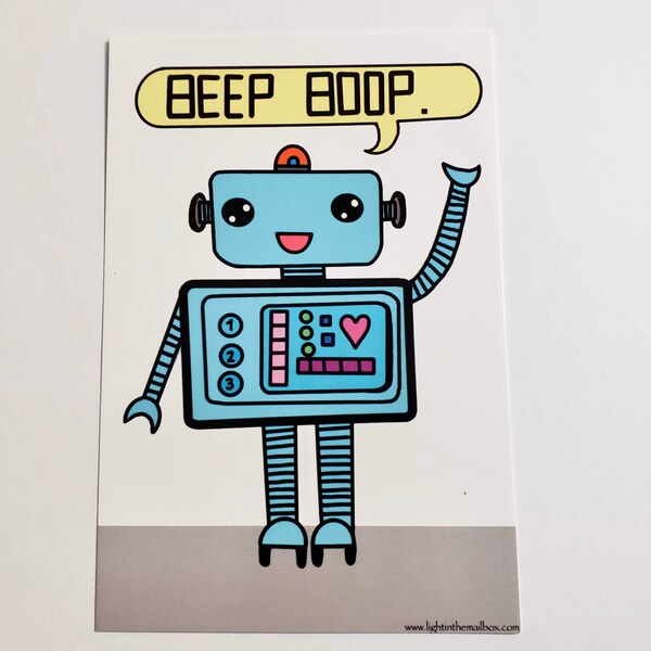 Beep Boop Art - Etsy