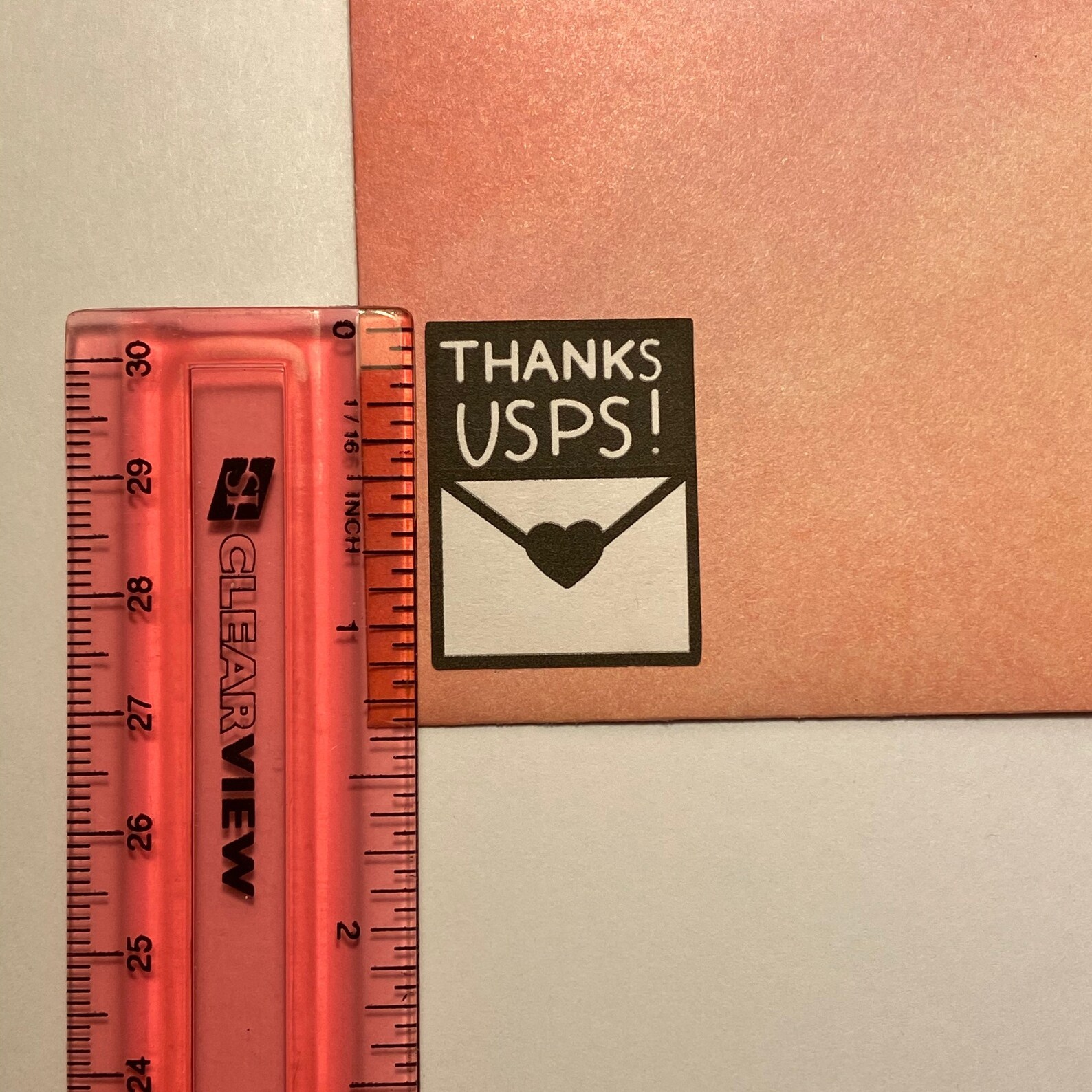 Thanks USPS Stickers Cute Penpal Stickers Envelope Seals | Etsy