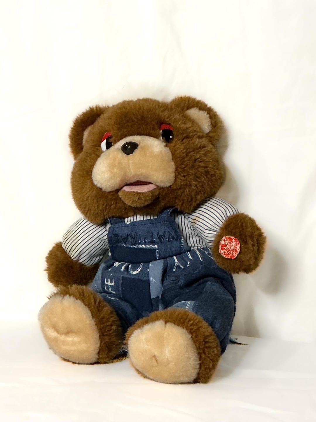 Vtg Great American Fun Brown Bear Sings 'old Mcdonald Had A Farm ...