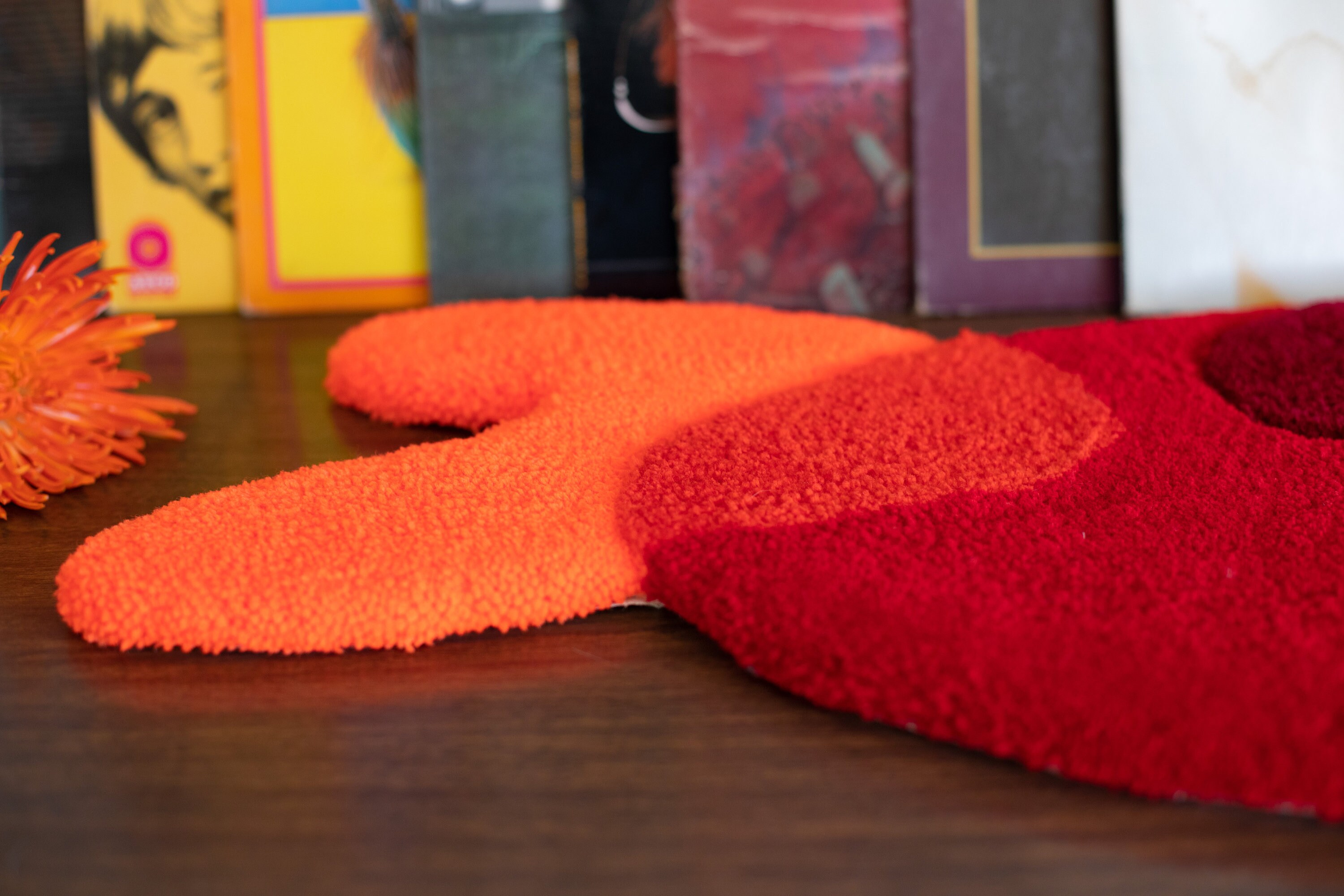 Fire Child Retro Kidney Rug - Etsy