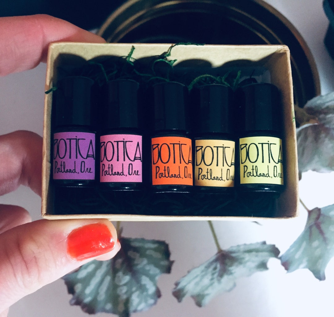 Natural Botanical Fragrance Oil Set Choose Any Five 2 Ml Bottles. - Etsy