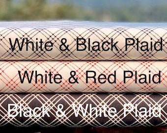 Red and White Plaid Cross Hatch Pattern Thistle Hill | Etsy