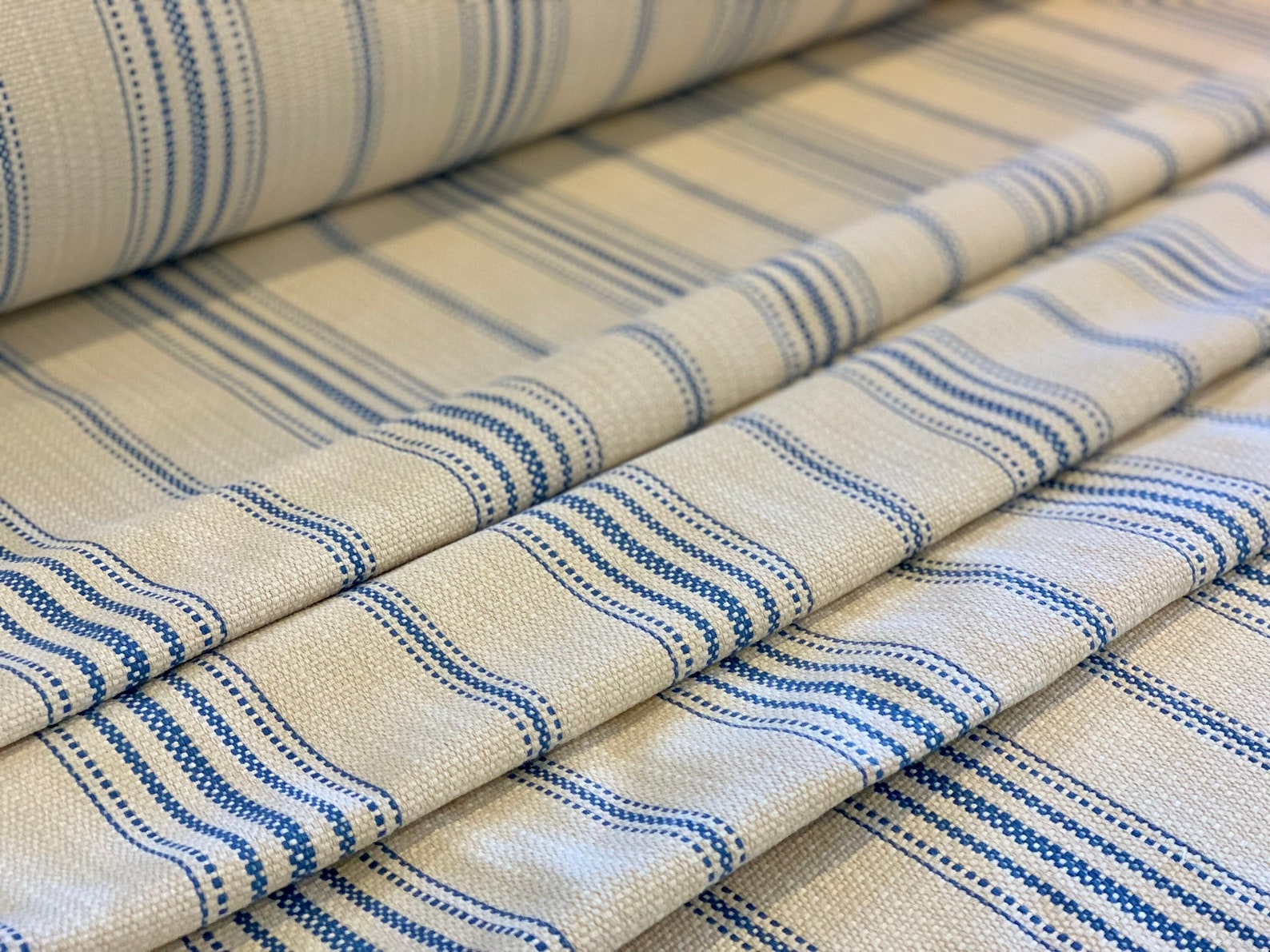 Grain Sack Style Fabric Feed Sack Fabric Upholstery Fabric - Etsy