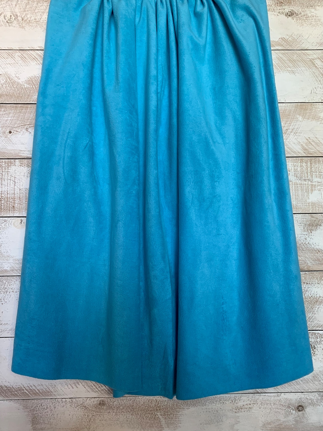 Medium Blue Lux Fleece by the Yard - Father's Day Gift - 60” Wide - Etsy