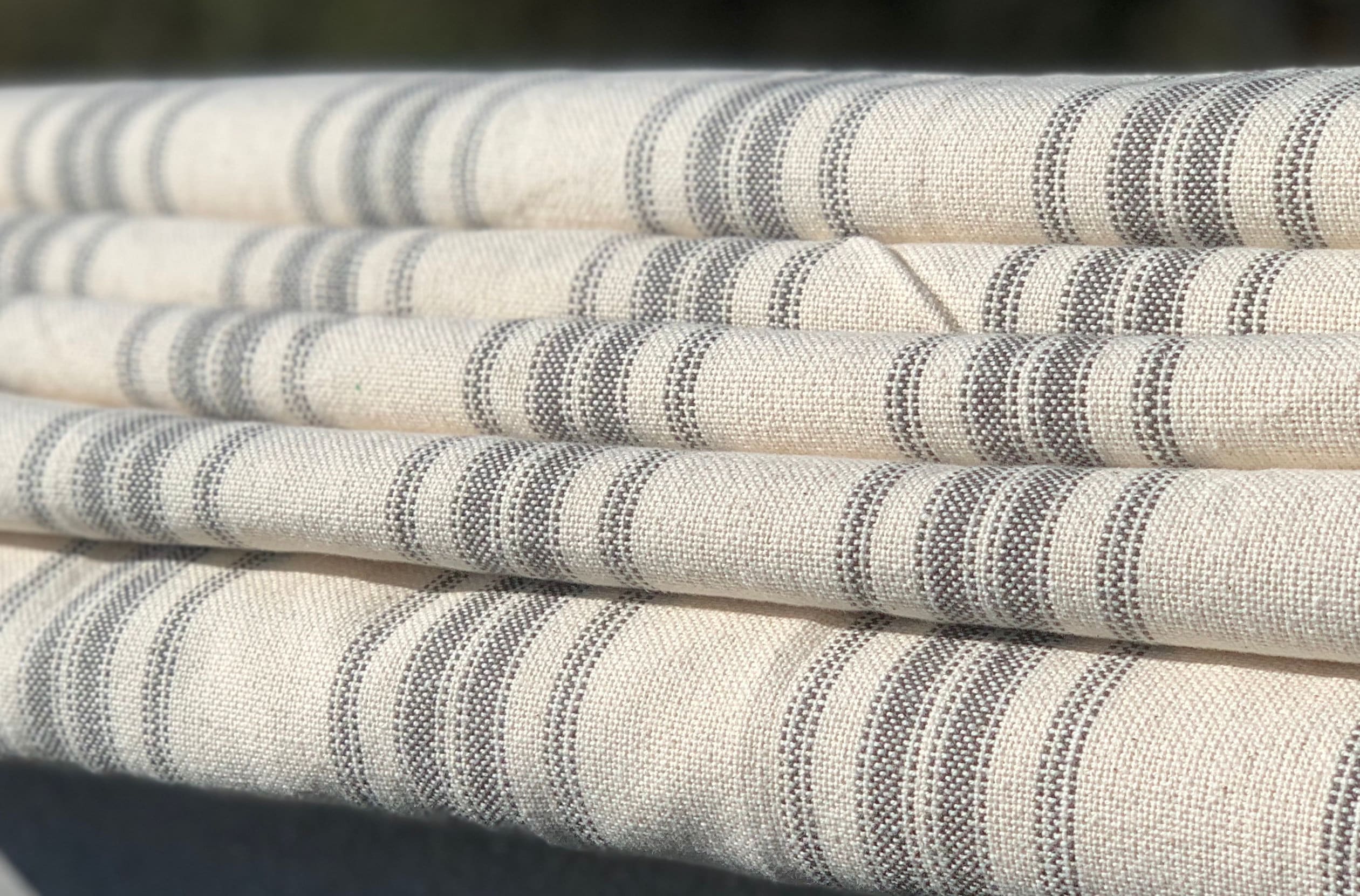 Grain Sack Fabric Feed Sack Fabric Ticking Fabric - Etsy