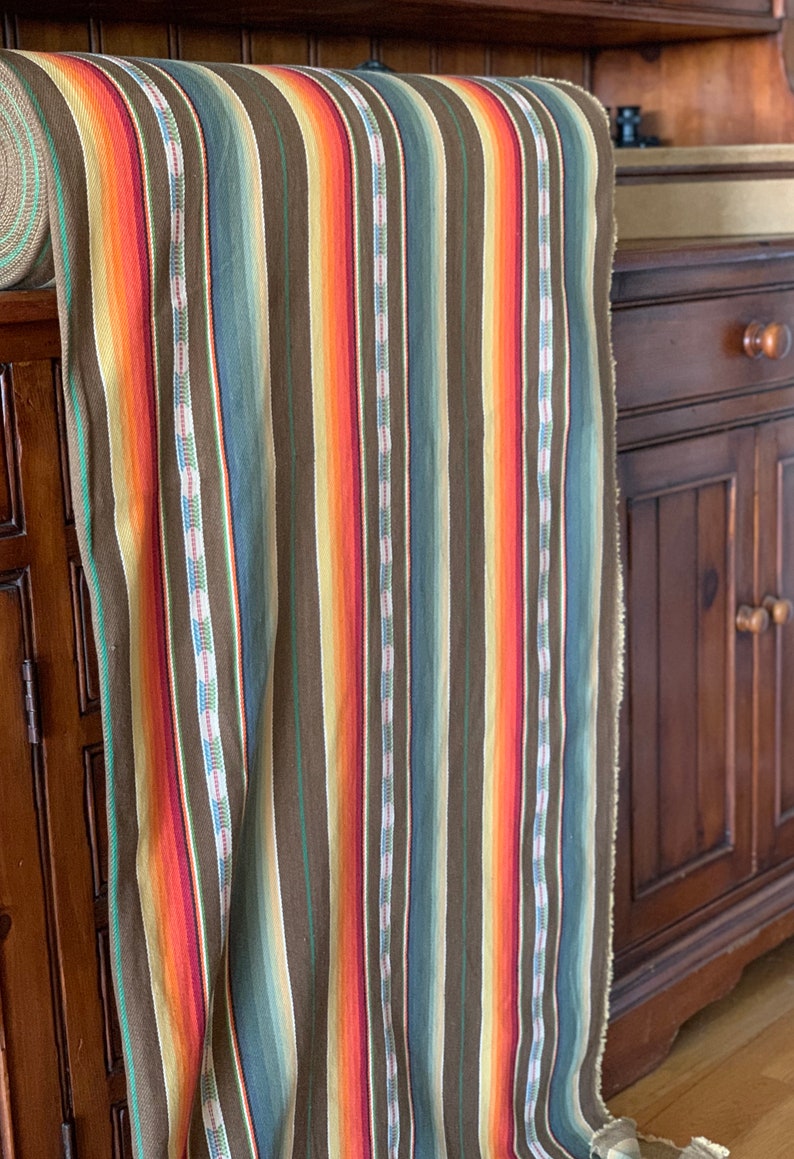 Faux Vintage Saddle Blanket Heavy Weight Twill Fabric Ethnic - Etsy