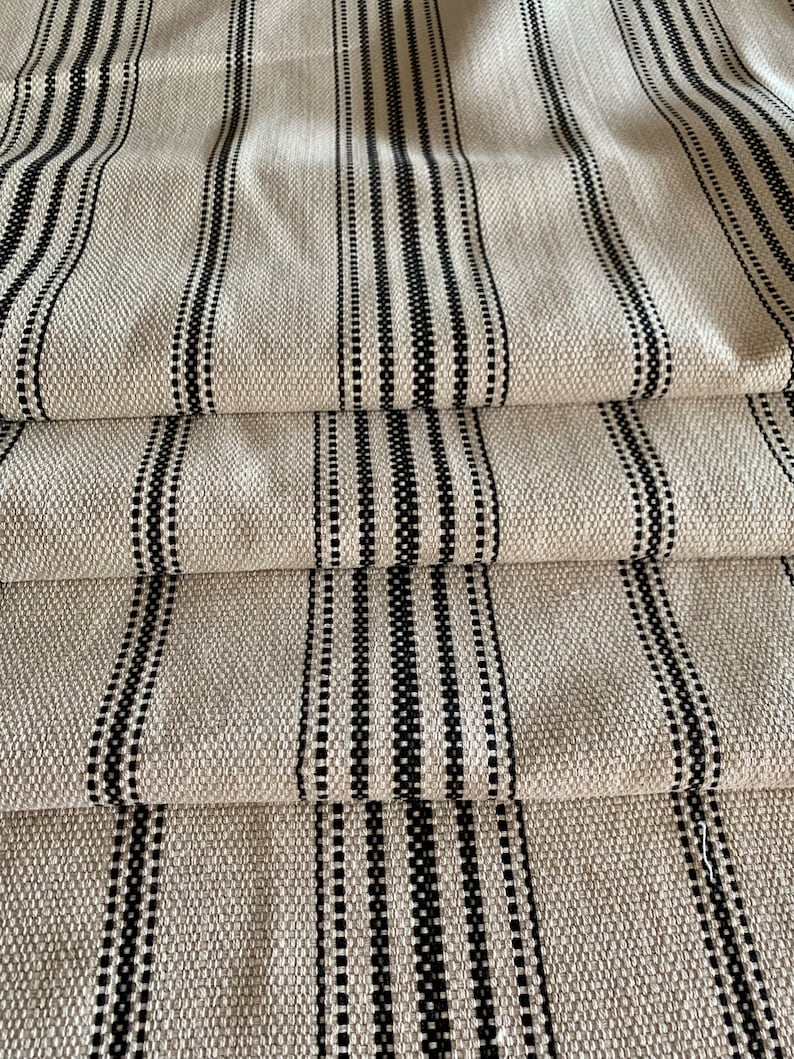 Grain Sack Fabric - Feed Sack Fabric - Upholstery Fabric - Ticking ...