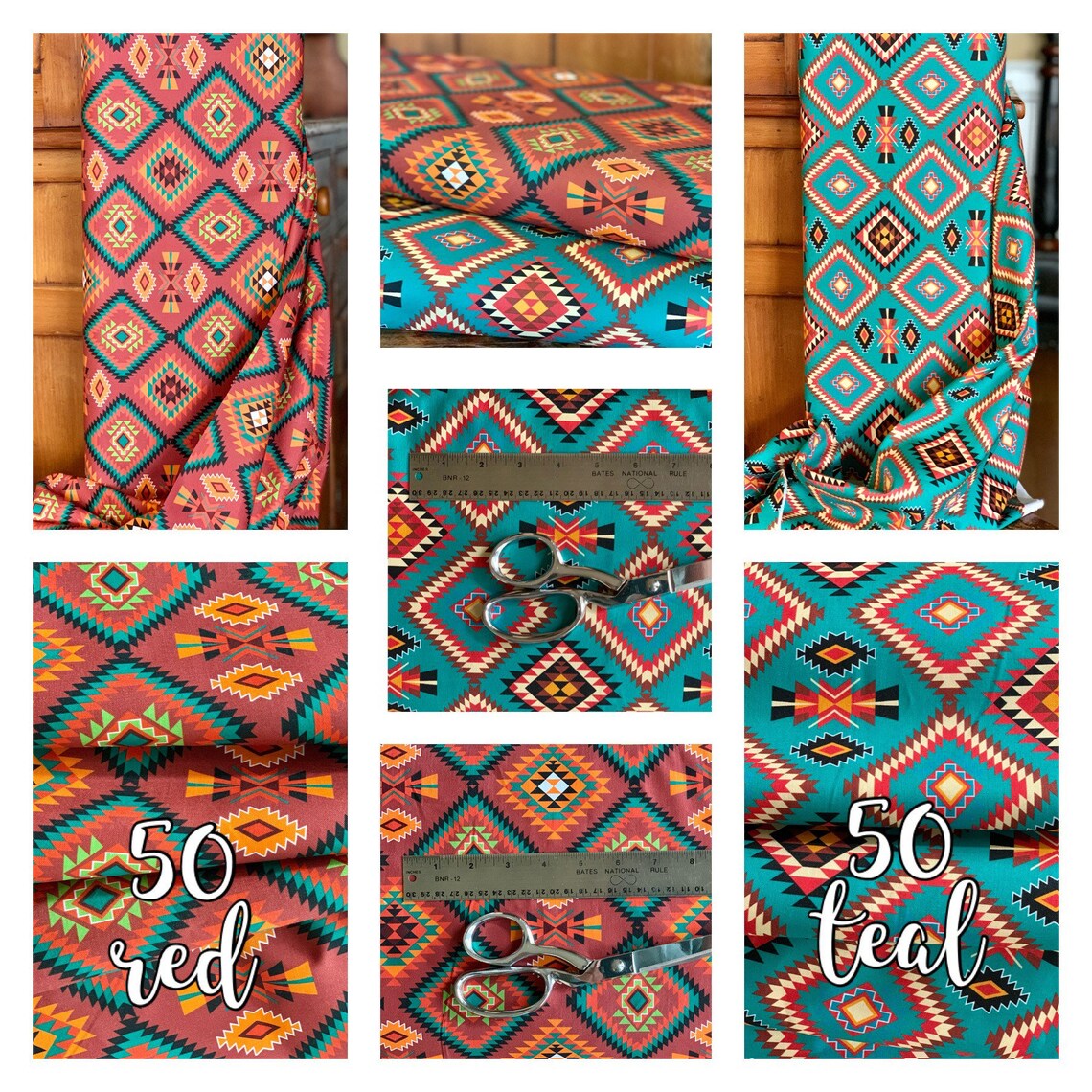 Native Inspired Fabric Native American Style Fabric Tribal - Etsy