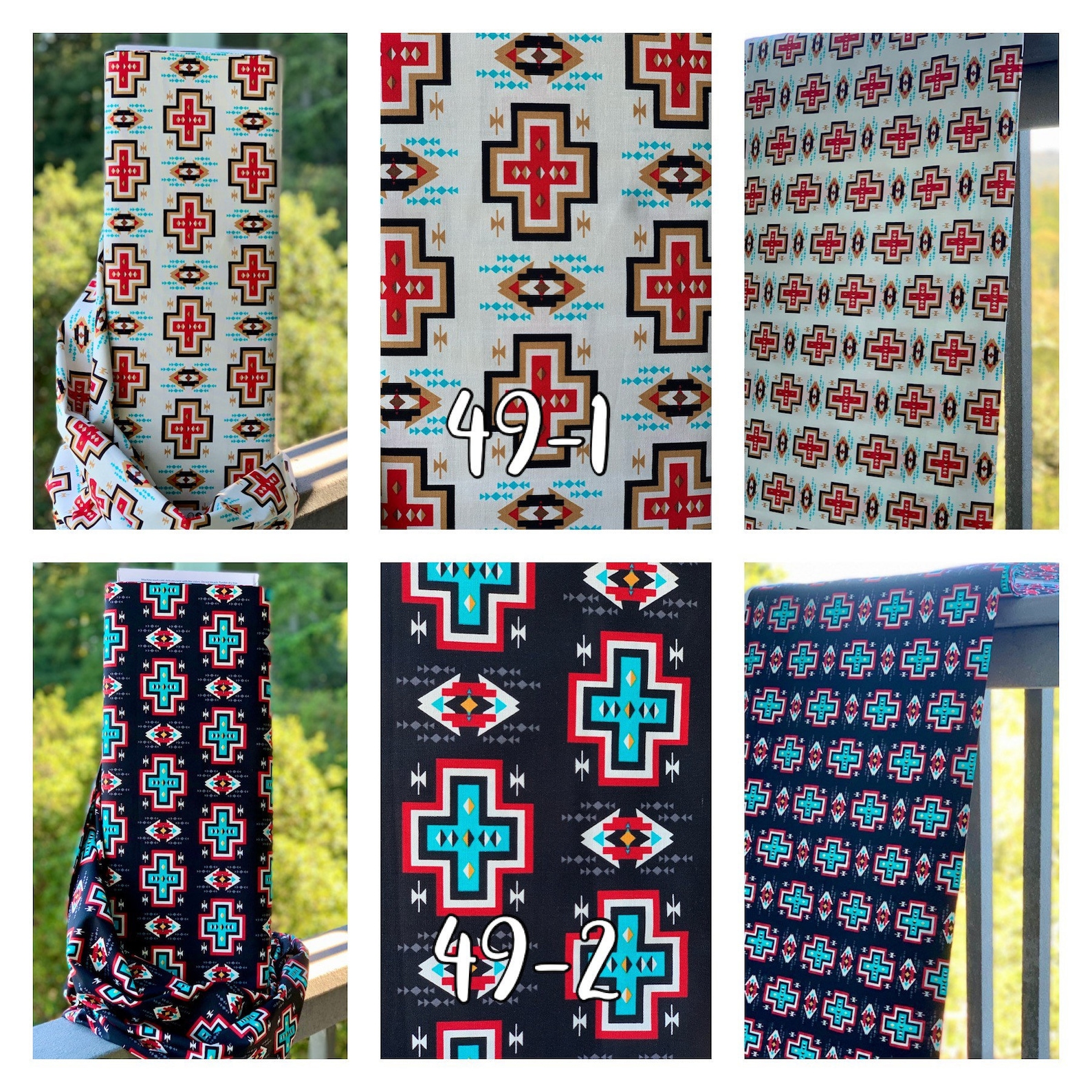 Native Inspired Fabric Native American Style Fabric Tribal - Etsy