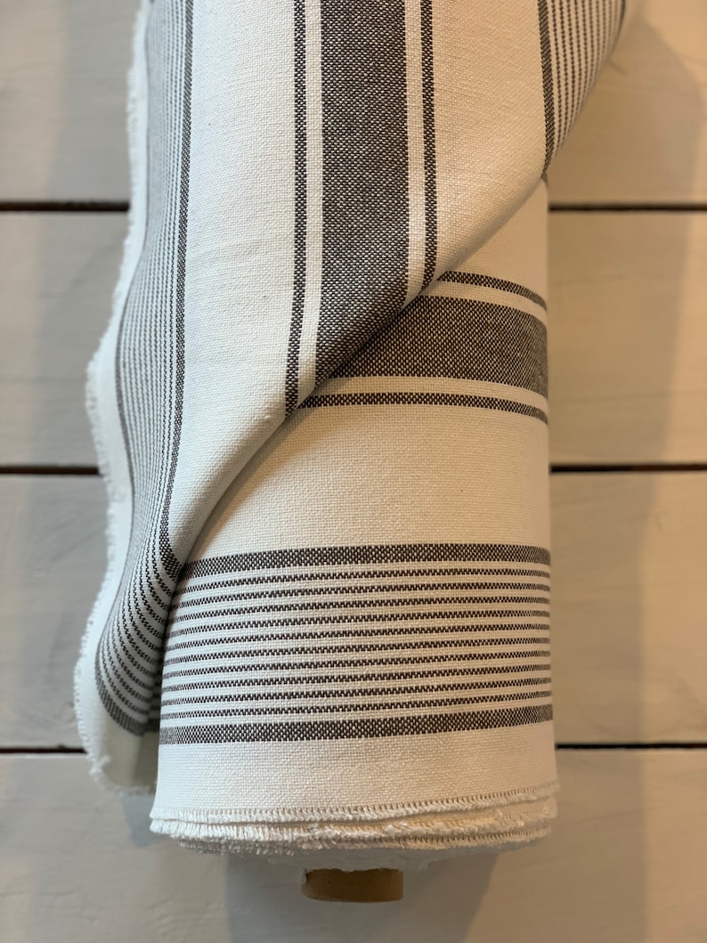 Grain Sack Fabric Feed Sack Fabric Ticking Fabric Our | Etsy