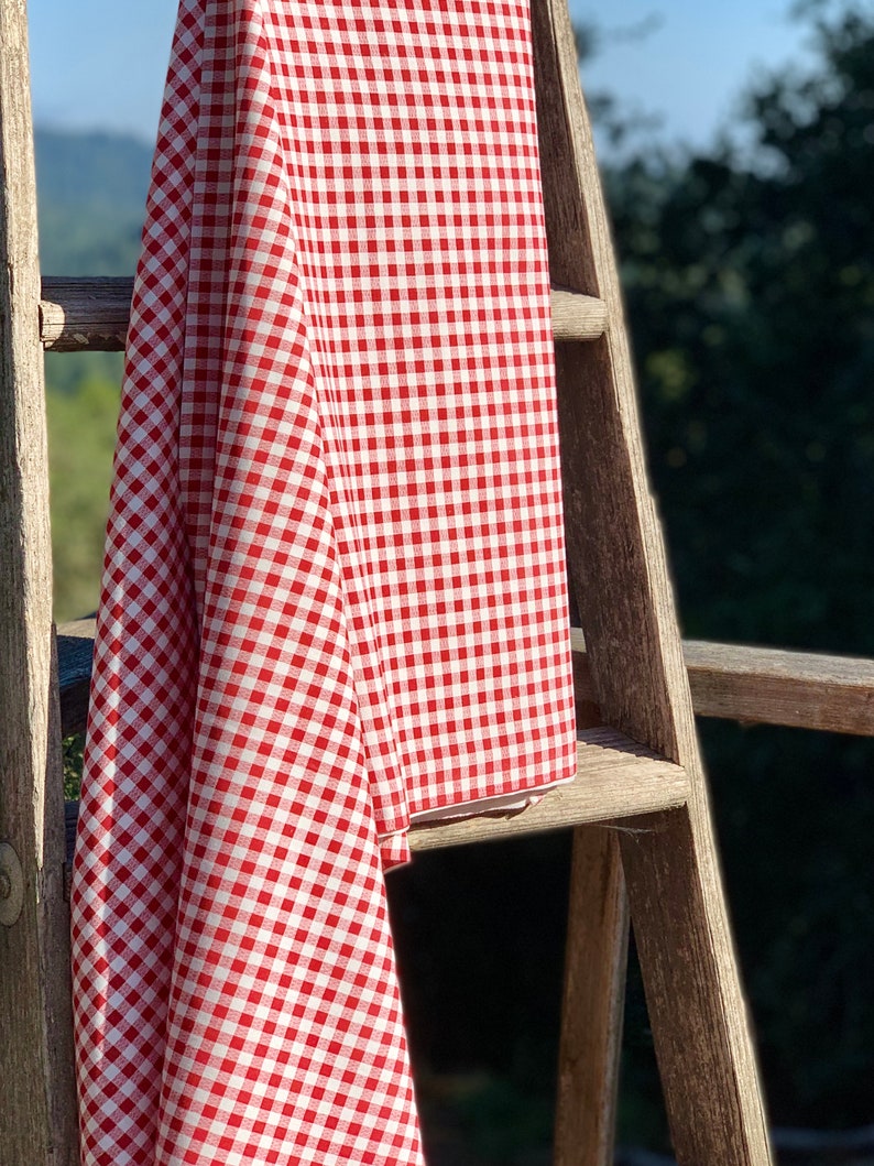 Green Gingham Check Plaid Small Check 100% Cotton by the - Etsy