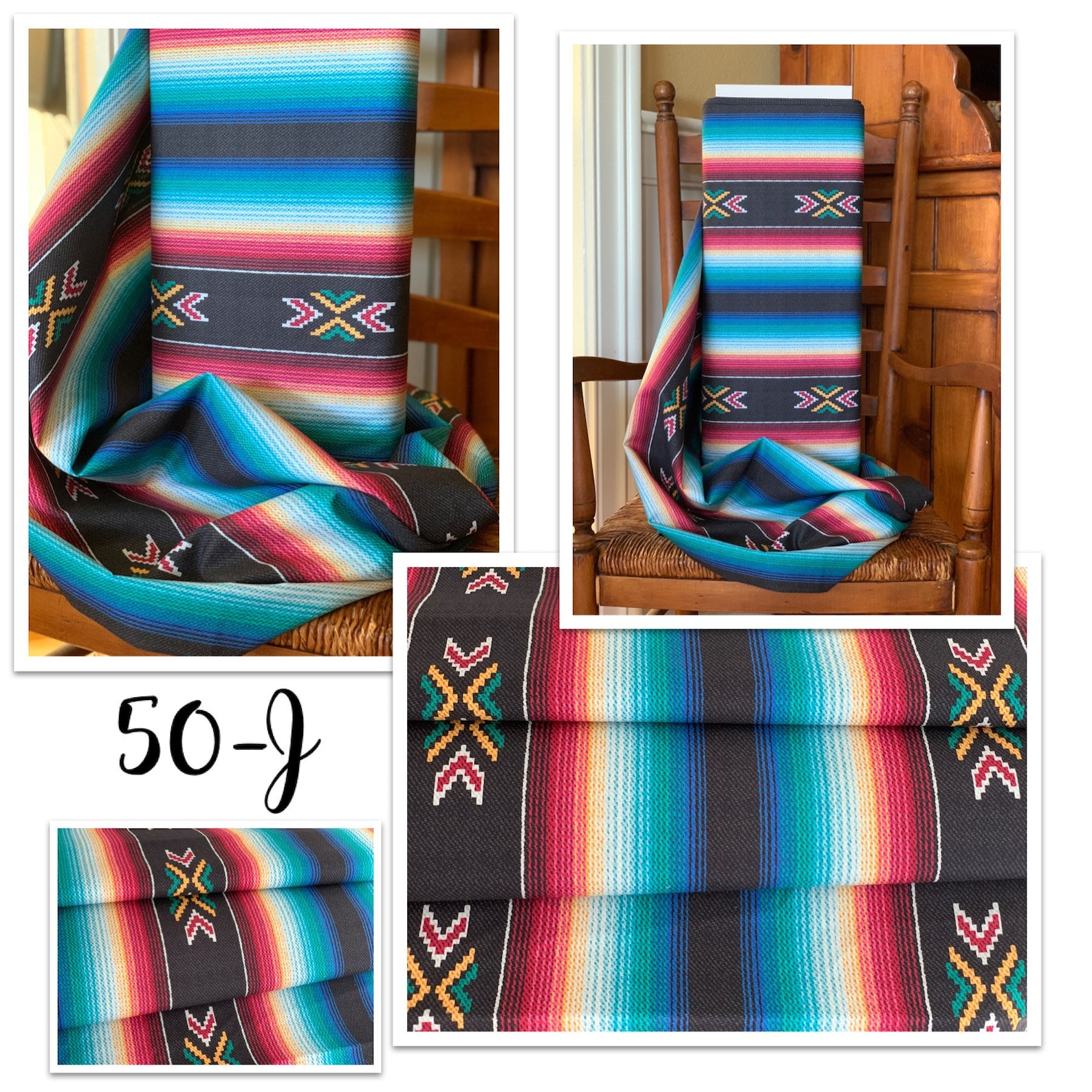 Native Inspired Fabric - Native American Style Fabric - Tribal Style ...