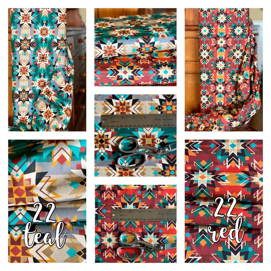 Native Inspired Fabric Native American Style Fabric Tribal - Etsy