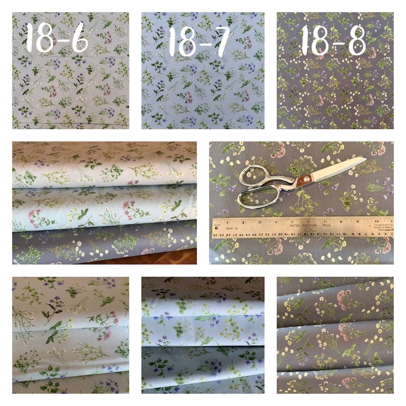 Midsummer Collection by Hackney and Co - Windham Fabrics - Floral ...