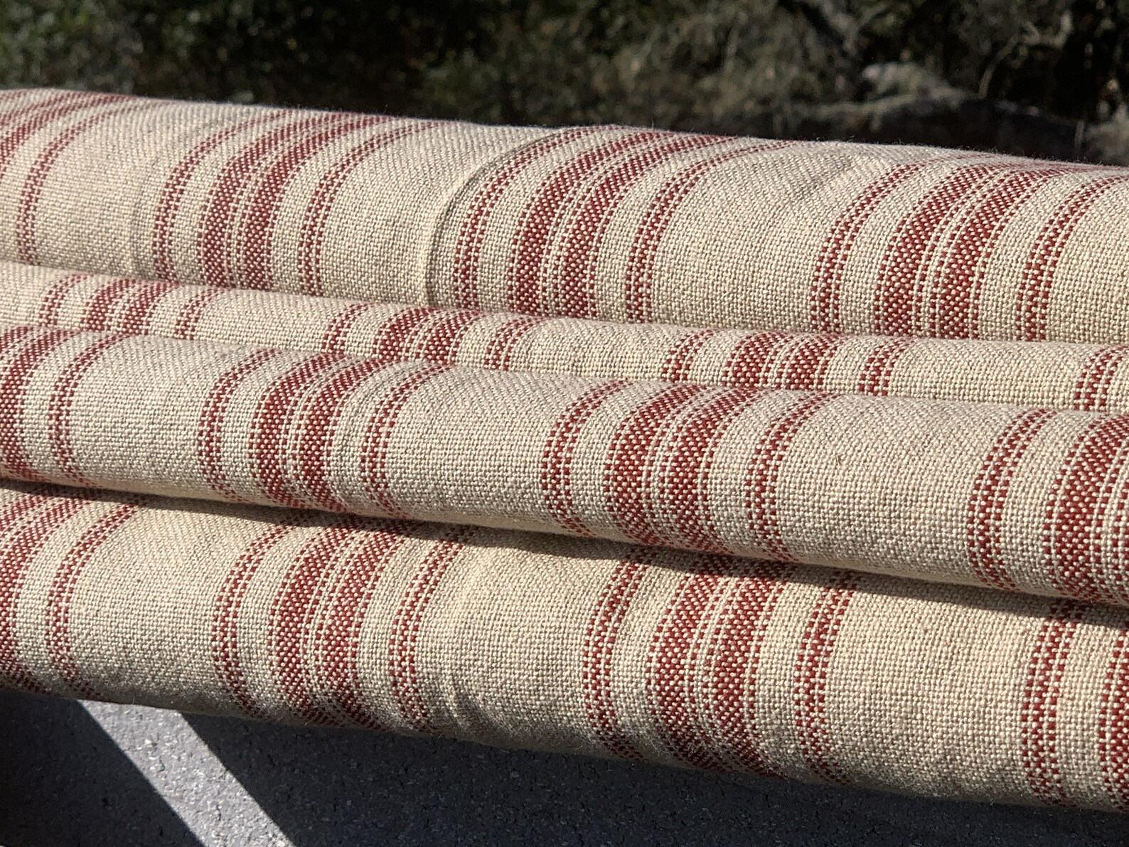 Grain Sack Fabric Feed Sack Fabric Ticking Fabric Our - Etsy