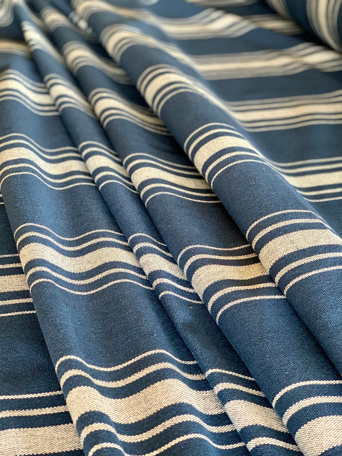 Heavy Weight Grain Sack Style Fabric - Upholstery Weight - Farmhouse ...