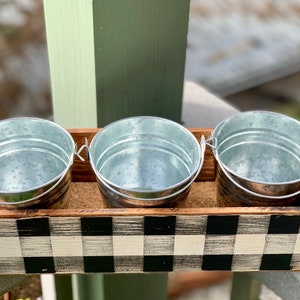 Galvanized Metal Pail - for Our Wood Storage Boxes - Perfect for ...