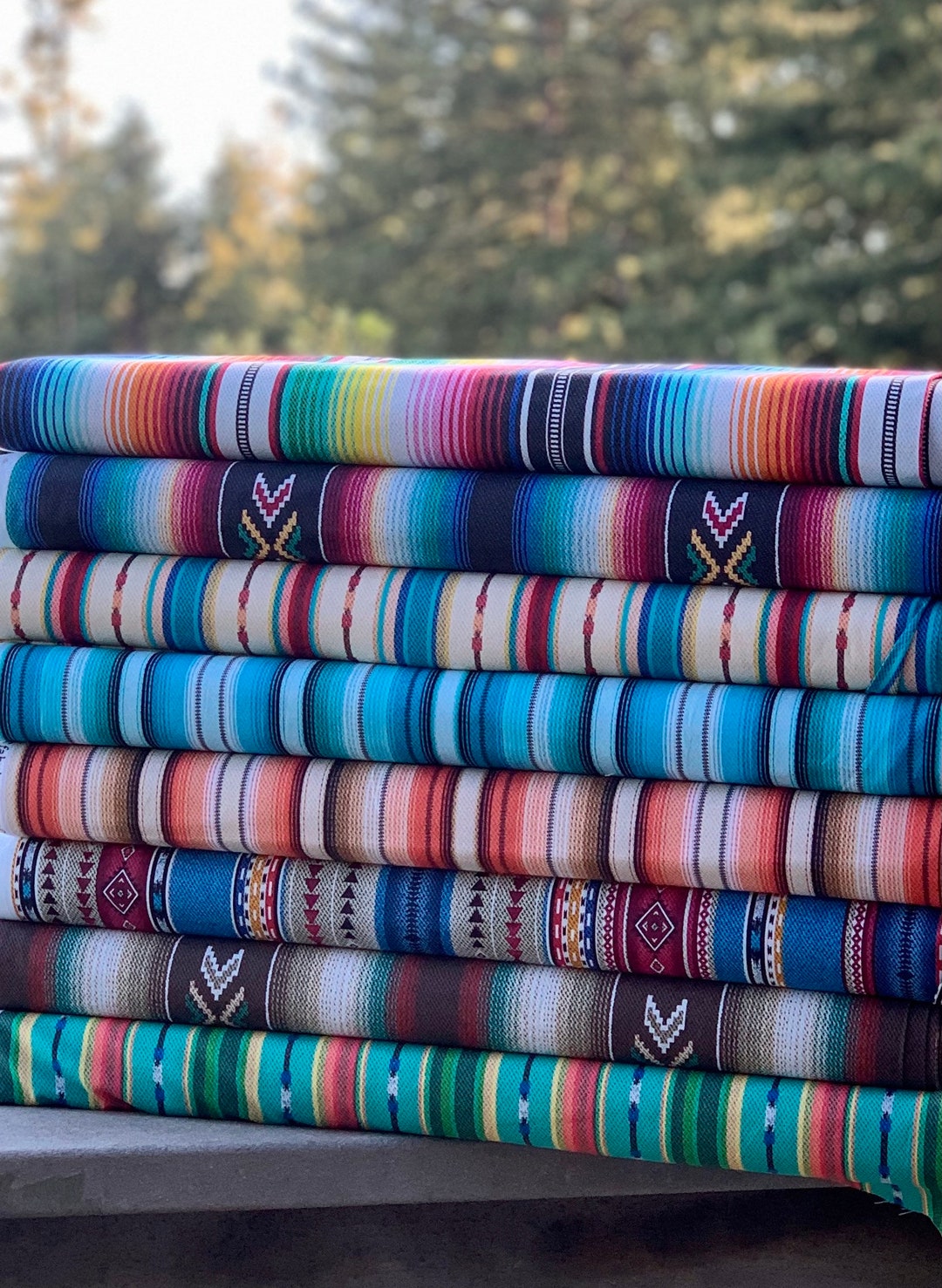 Native Inspired Fabric - Native American Style Fabric - Tribal Style ...