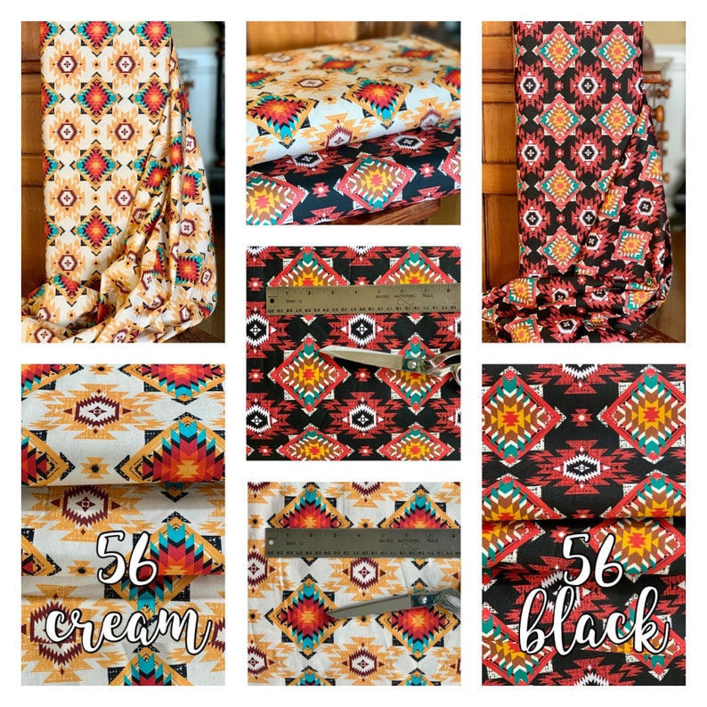 Native Inspired Fabric - Native American Style Fabric - Tribal Style ...