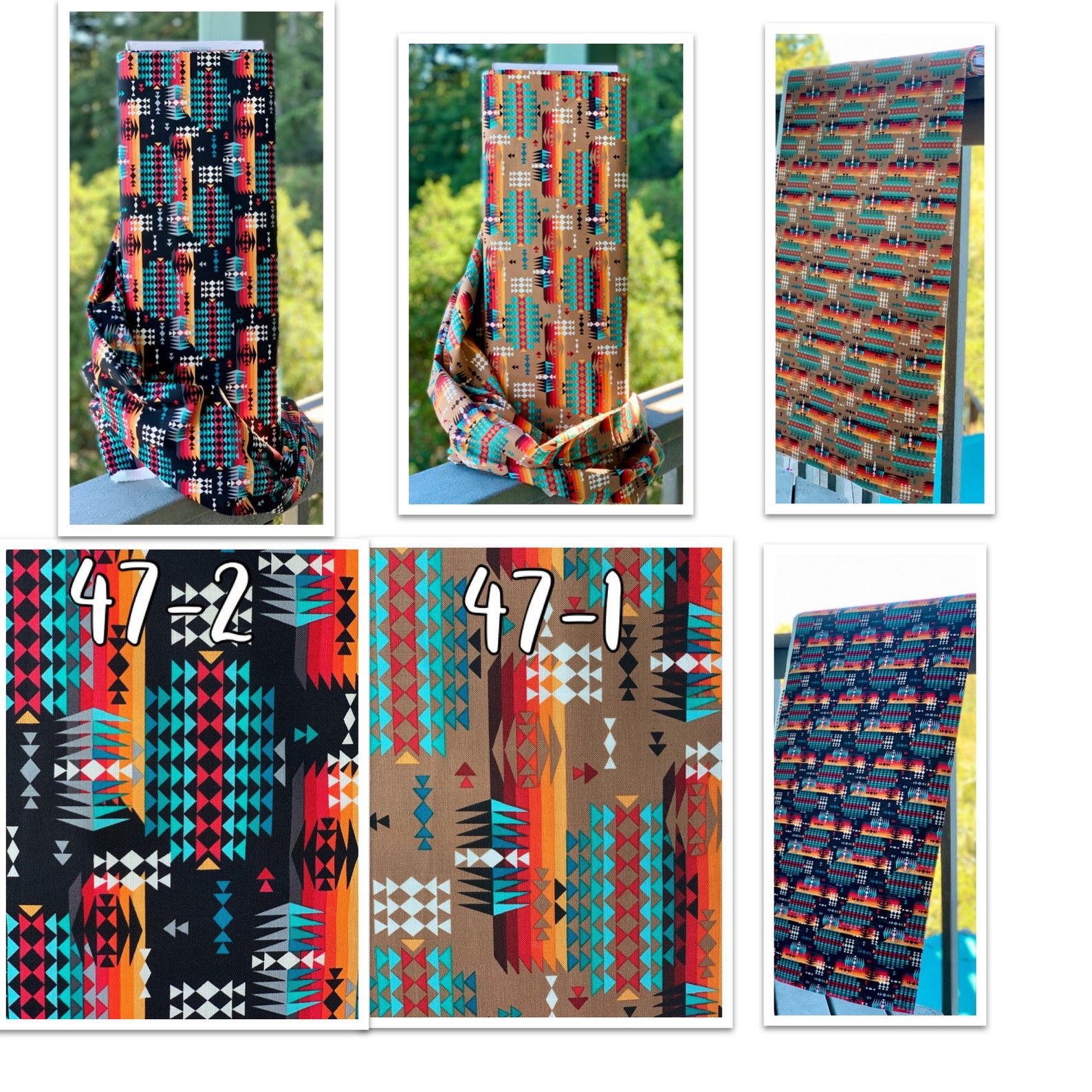 Native Inspired Fabric Native American Style Fabric Tribal - Etsy