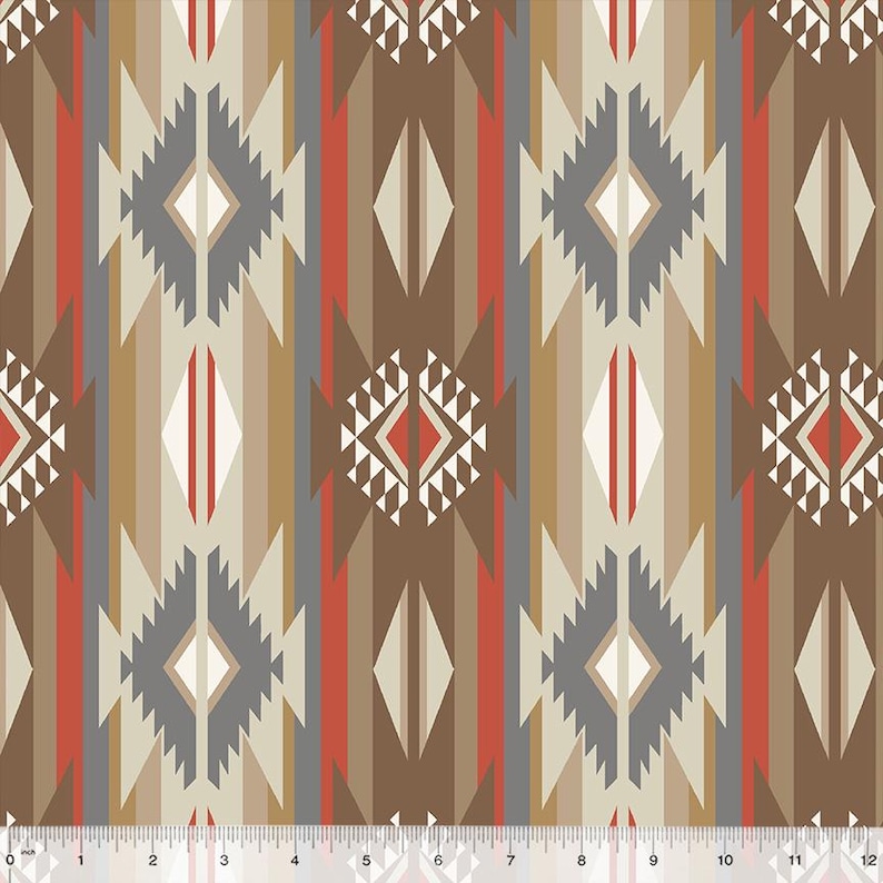 Canvas Fabric - Medium Weight - Spirit Trail Collection - Windham ...