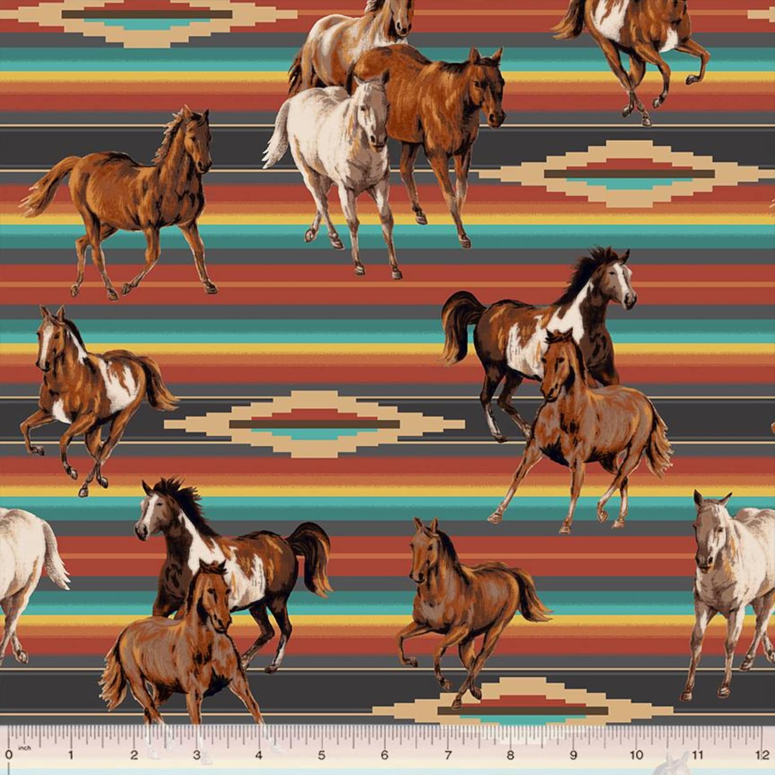 Canvas Fabric - Medium Weight - Spirit Trail Collection - Windham ...