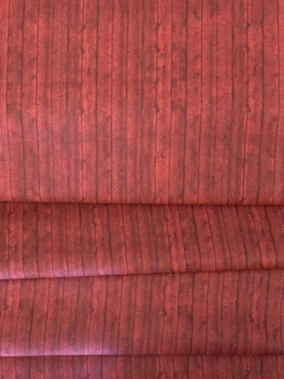 Wood Grain Fabric Red Barn Board Fabric Landscape Fabric - Etsy