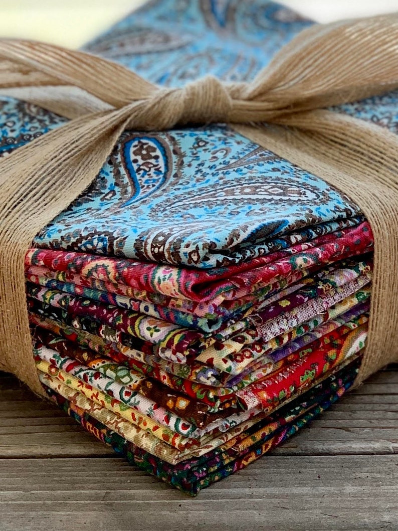 Paisley Fabric Paisley Bandana Fabric Paisley Quilter - Etsy