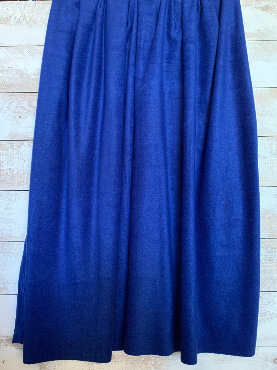 Blue Lux Fleece by the Yard - 60” Wide - Etsy