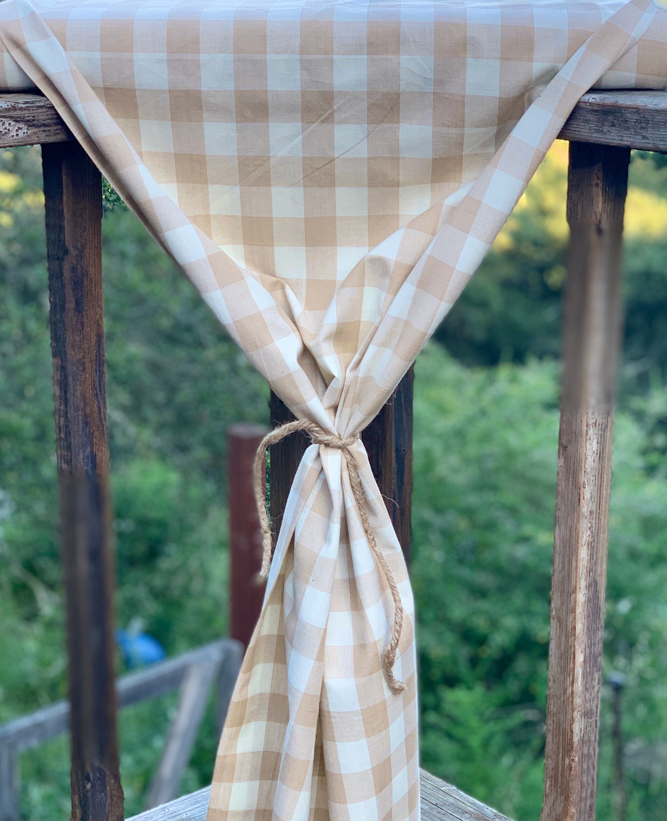 Buffalo Check Fabric - Buffalo Plaid Homespun Fabric - Farmhouse Style ...