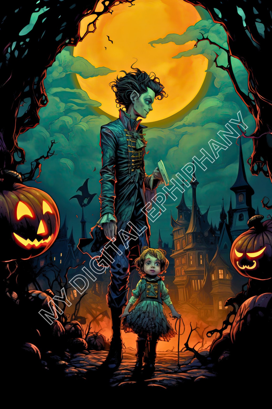 Digital Art Halloween Collection. Creepy & Scary Digital Art That Can ...