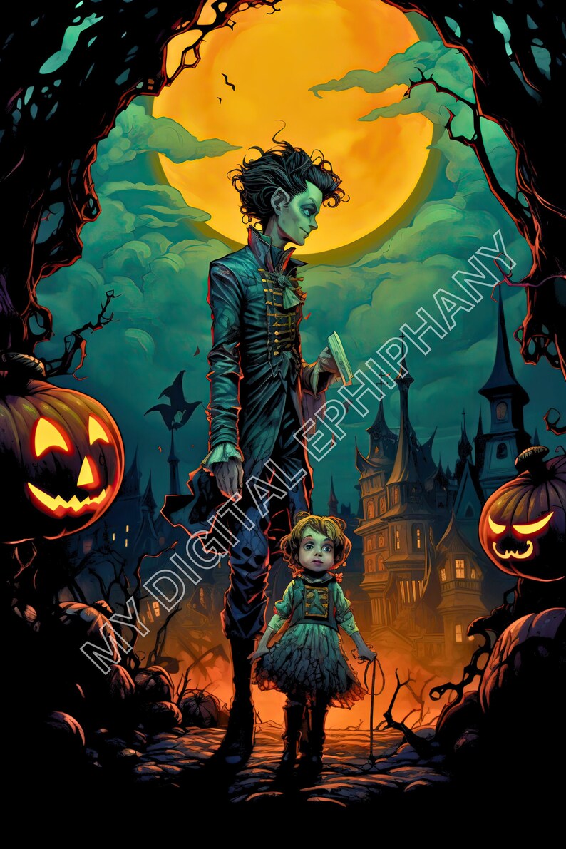 Digital Art Halloween Collection. Creepy & Scary Digital Art That Can ...
