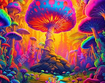 Kids' Room Printable Wall Art. Digital Download. A Colorful, Creative ...