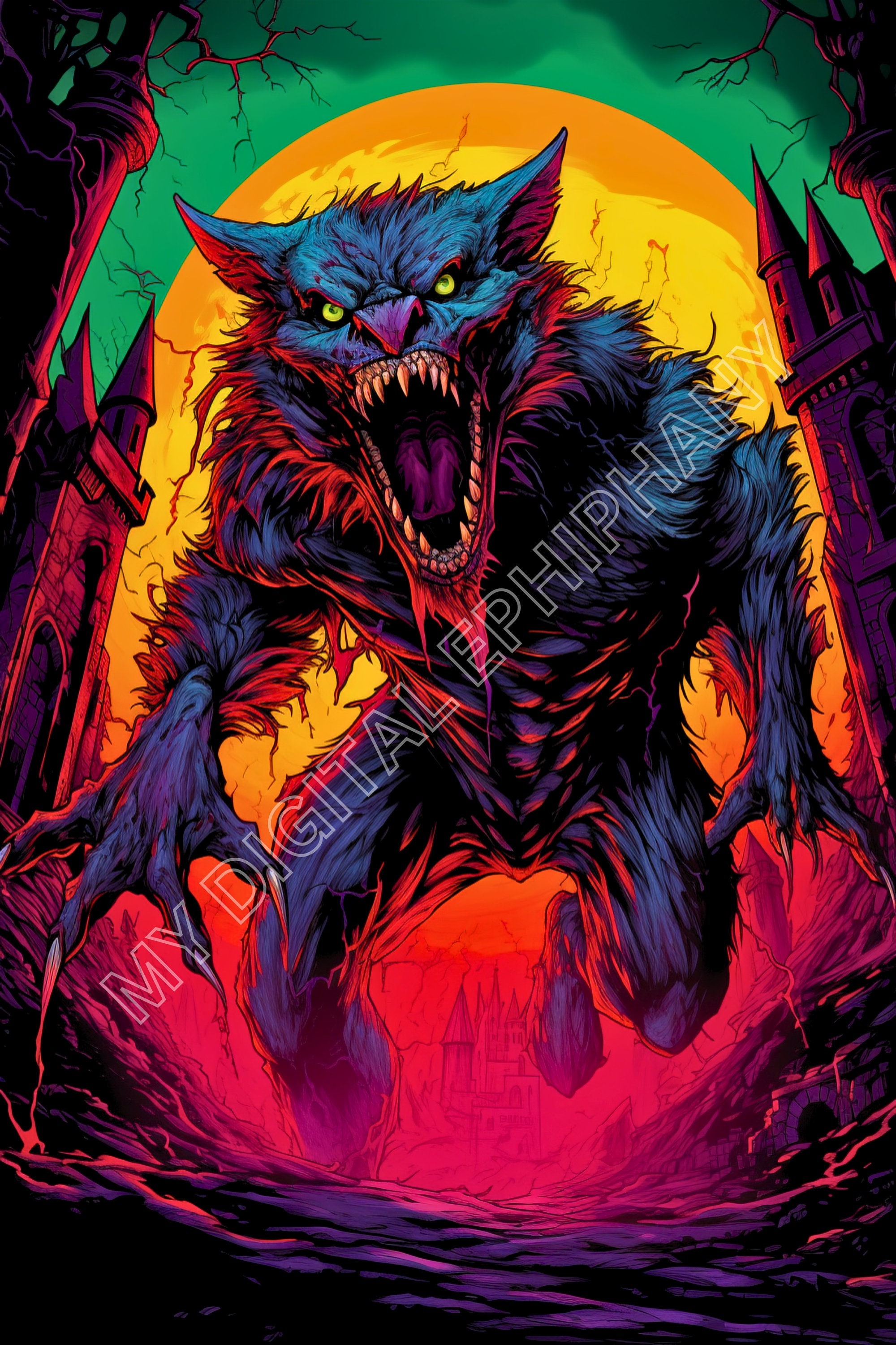 Digital Art Halloween Collection. Creepy & Scary Digital Art That Can ...