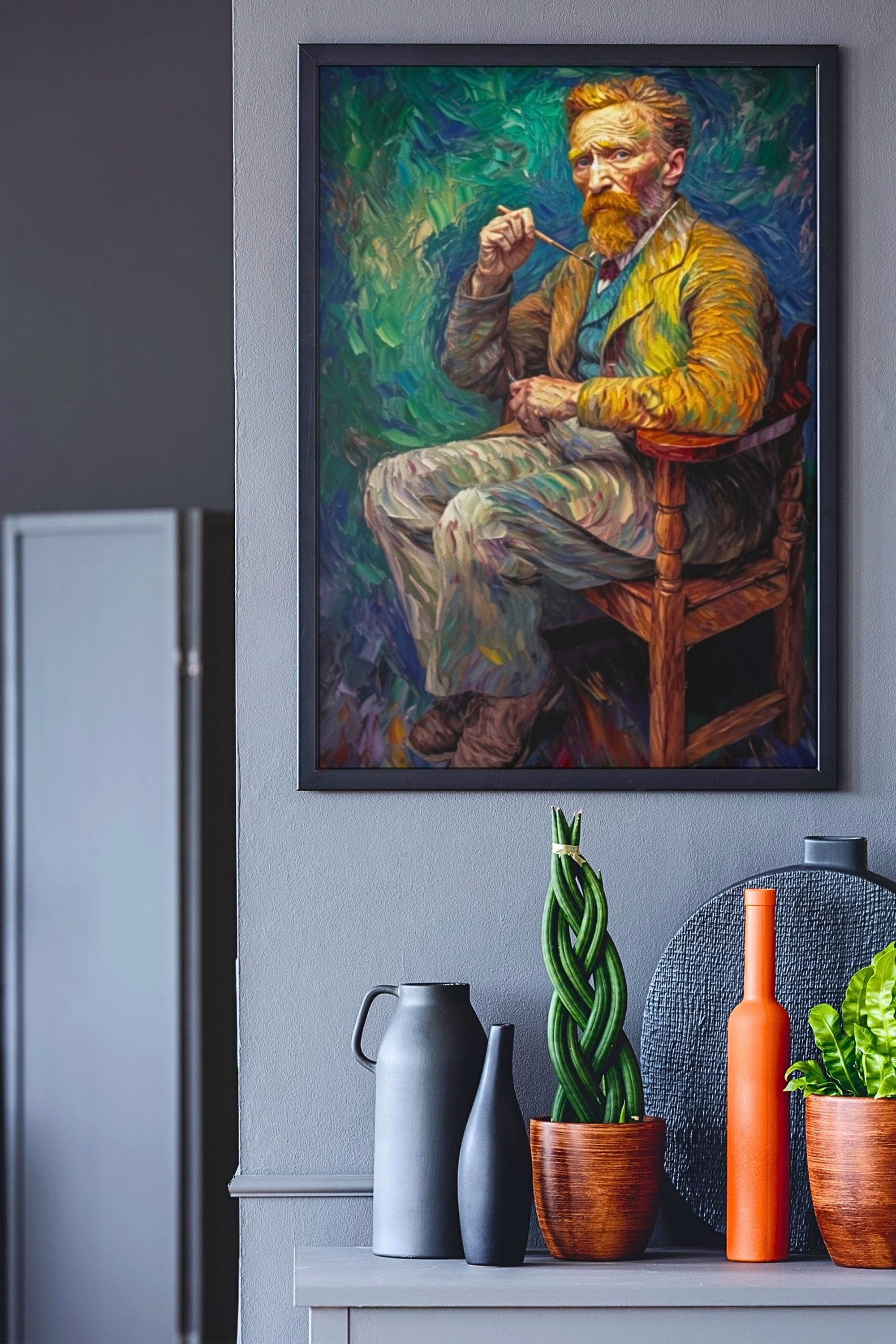 Printable Wall Art. Digital Download of a Series Entitle the Genius ...