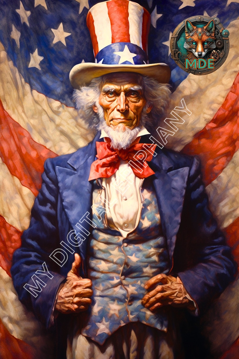 4th of July, Independence Day, Digital Download, Printable Wall Art ...