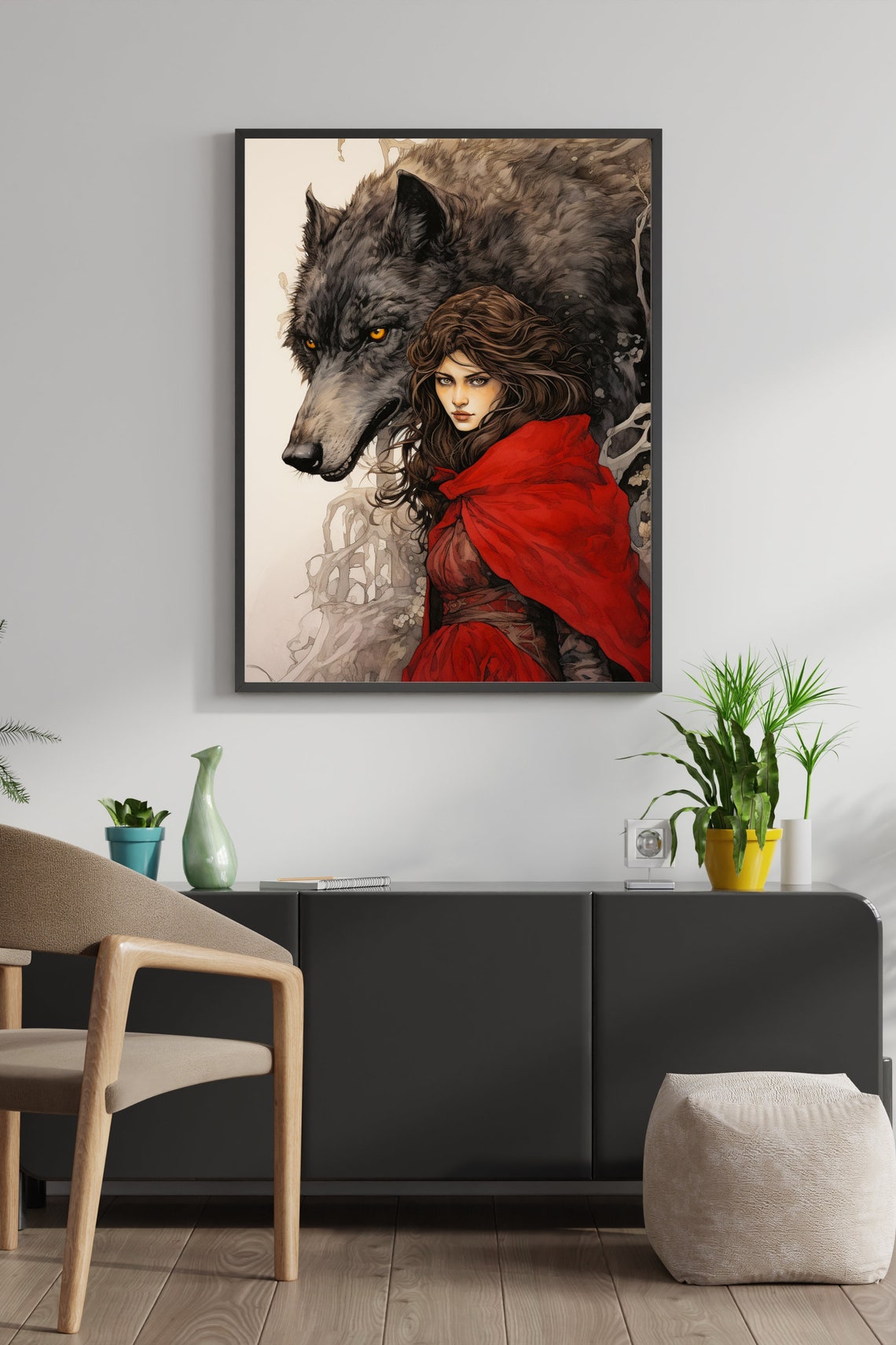 Printable Wall Art, Digital Download, Folklore Art. A Piece From a ...