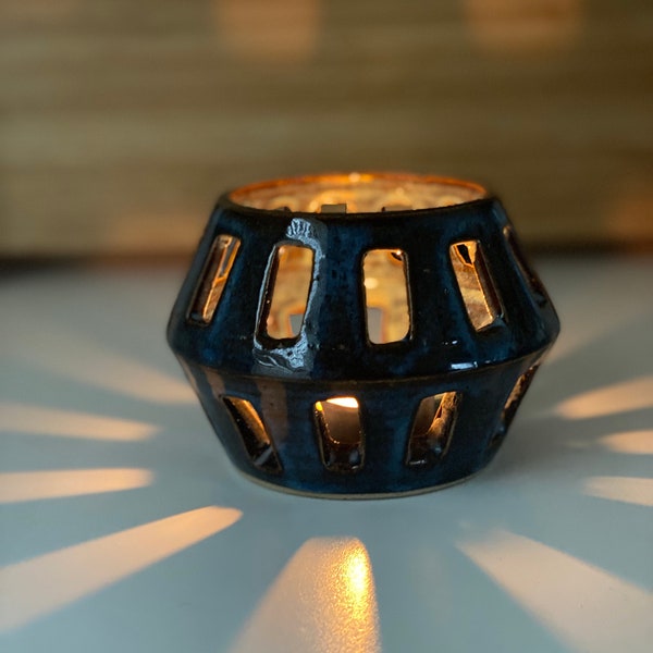 Pottery Luminary - Etsy