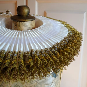 Vintage Circus Clown Costume Ruff,pierrot Costume Collar,ivory ...