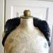 Black Elizabethan Collar,renaissance Standing Ruff Collar With Lace ...