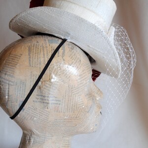 Bridal Mini Top Hat With Veil,ivory Mini Top Hat With Red Roses,bridal ...