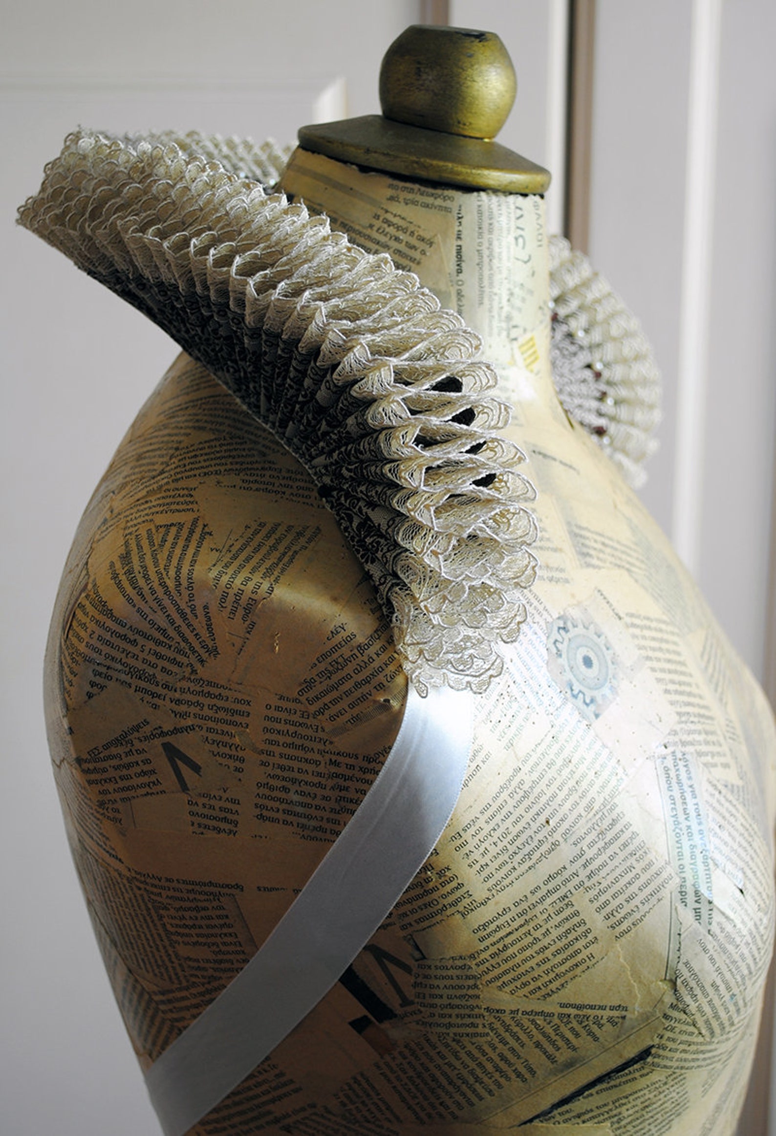 Historical Elizabethan Ruff,burgundy Standing Renaissance Costume ...