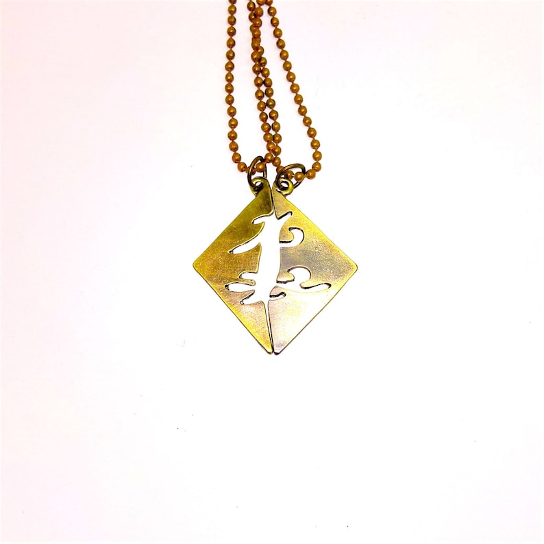 Shadowhunters Inspired Double Parabatai Necklace - Etsy